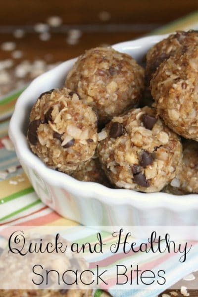 Quick and Healthy Snack Bites