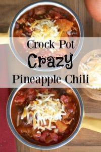 Crock-Pot Crazy Pineapple Chili