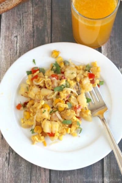 Skillet Breakfast Scramble Recipe: Easy, Hearty and Lighter, Too!