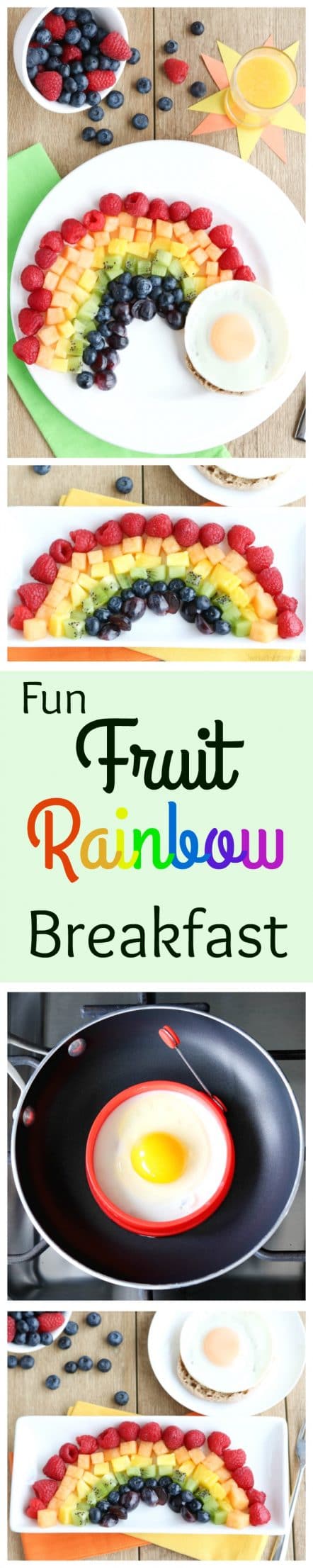 Fruit Rainbow with a Pot of Gold (Fun Breakfast Idea for Kids!) - Two ...