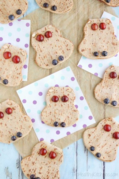 Hungry Hippos (Fun Sandwich Recipe for Kids) - Two Healthy Kitchens
