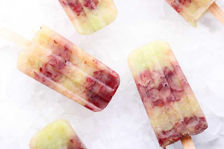 Frozen Grapes on a Stick (Easiest-Ever Grape Popsicles) - Two Healthy ...