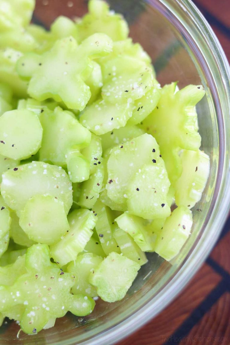 Parmesan Roasted Broccoli Stalks - Two Healthy Kitchens
