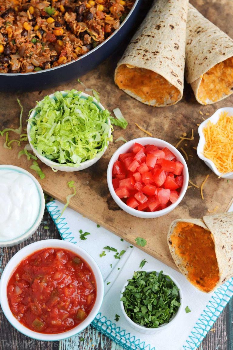 DIY Ta-Cones: Fun, Healthy & Portable Taco Cones - Two Healthy Kitchens
