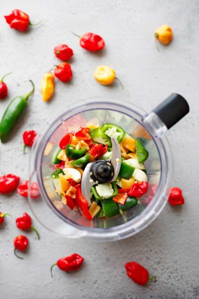 Sweet and Spicy Pepper Relish - Two Healthy Kitchens