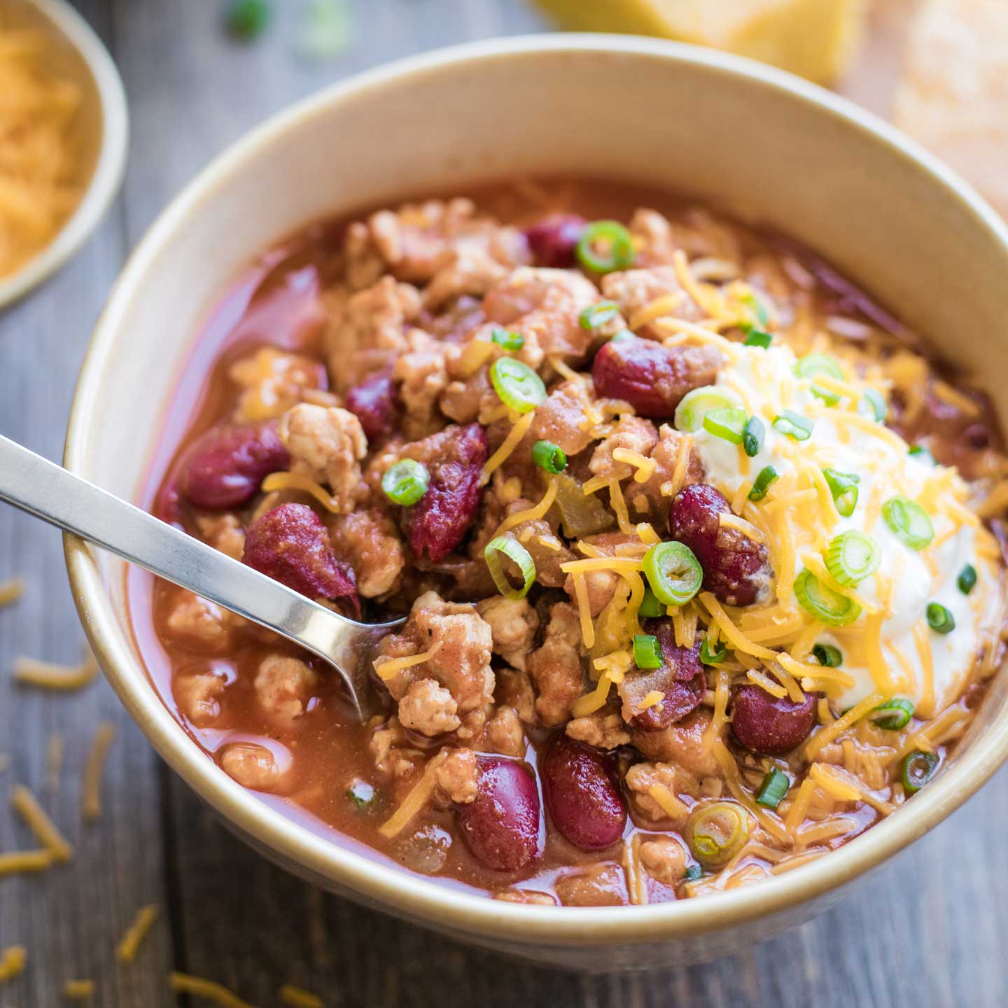 Classic Healthy Crock Pot Turkey Chili Two Healthy Kitchens Classic Healthy Crock Pot Turkey Chili Two Healthy Kitchens