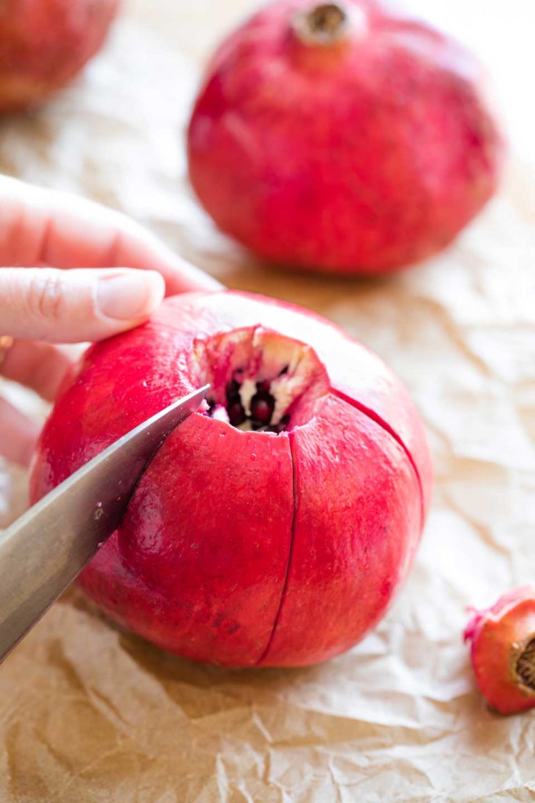 How to Open a Pomegranate | The Fast, Easy, No-Mess Way!