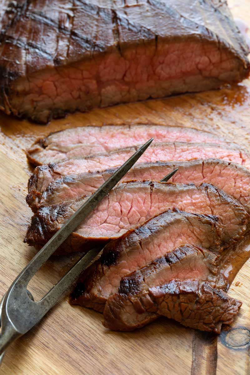 Quick Flank Steak: 2-Ingredient Recipe (Grilled & Marinated)