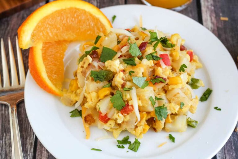 Skillet Breakfast Scramble Recipe: Easy, Hearty and Lighter, Too!