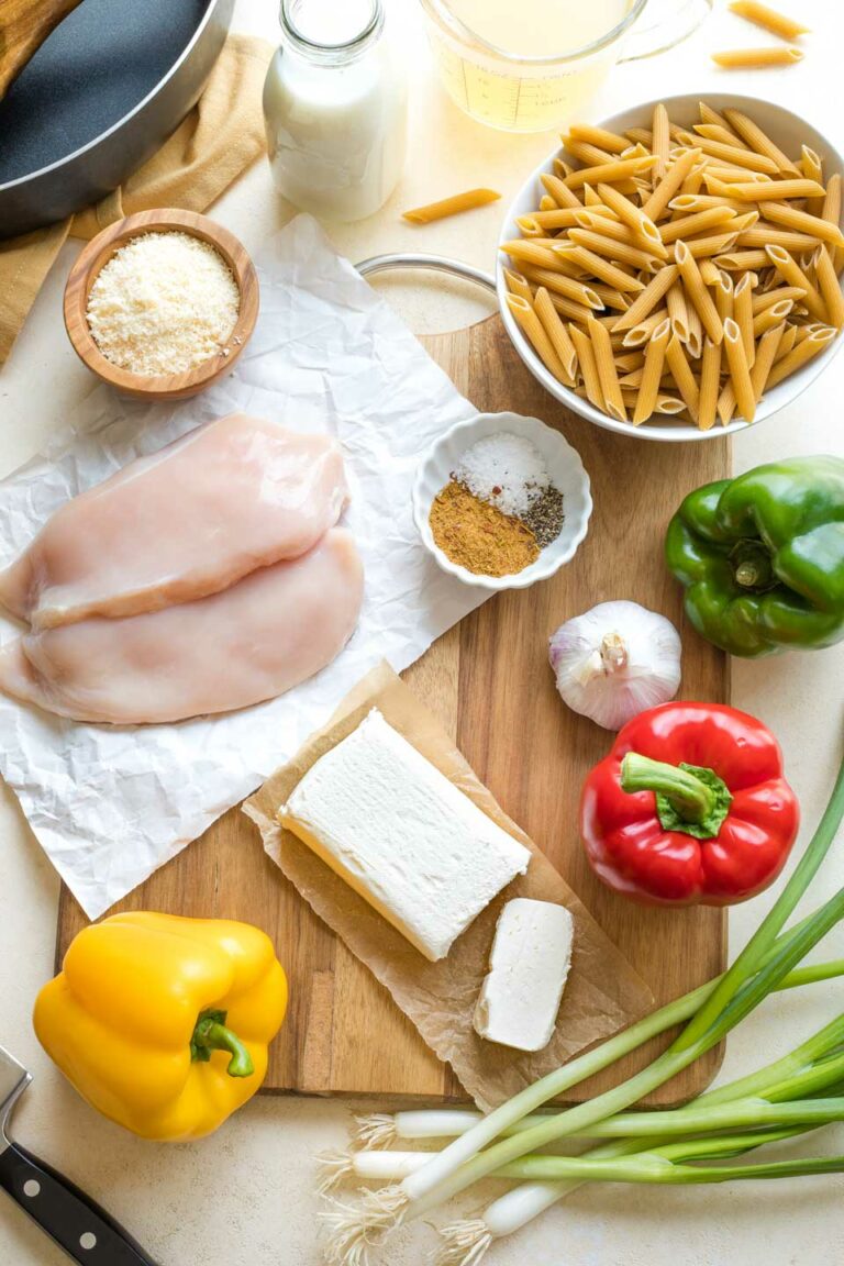 Rasta Pasta Recipe: Easy, One Pot Jamaican Jerk Chicken Pasta